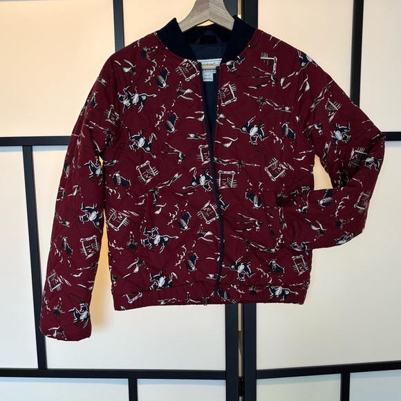 Ariat | Jackets & Coats | Ariat Womens Quilted Jacketcowboy Print ...